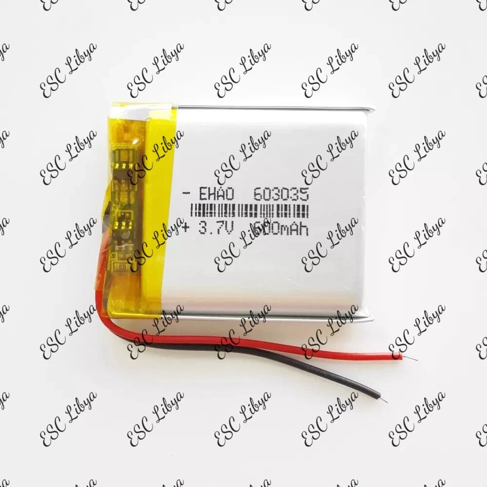 3.7v 600mAh 503040 Lipo Battery بطارية ليثيوم – Electronic Service Center