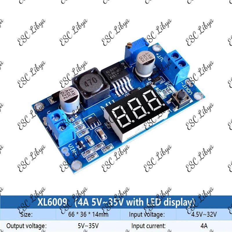 Xl6009 Step up with display module – Electronic Service Center