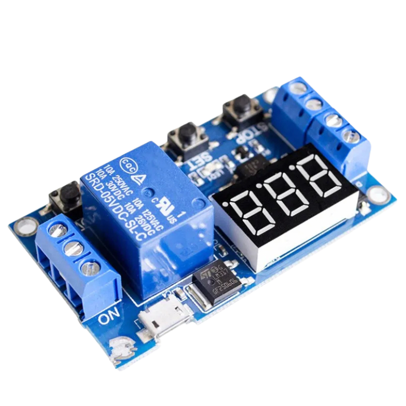 HCW-M421 Delay Timer module 6V-30V 0.1-999min – Electronic Service Center