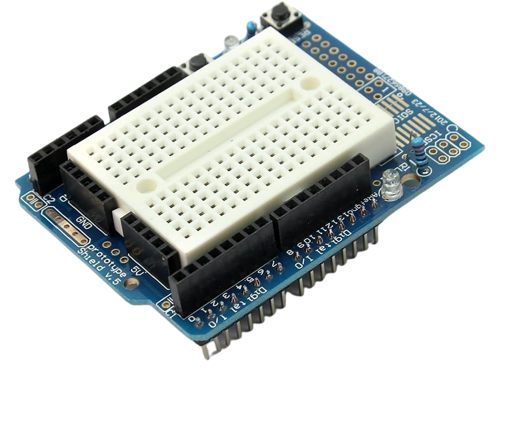 Arduino Uno R3 Prototype Expansion Board with SYB-170 Mini Breadboard ...