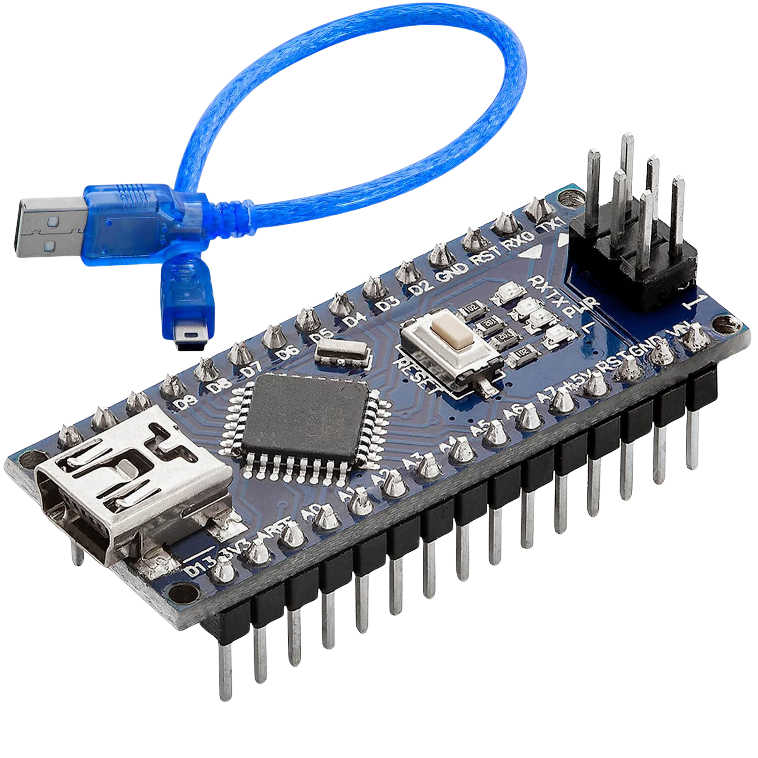Arduino Nano V3.0 Atmega328P أردوينو نانو – Electronic Service Center